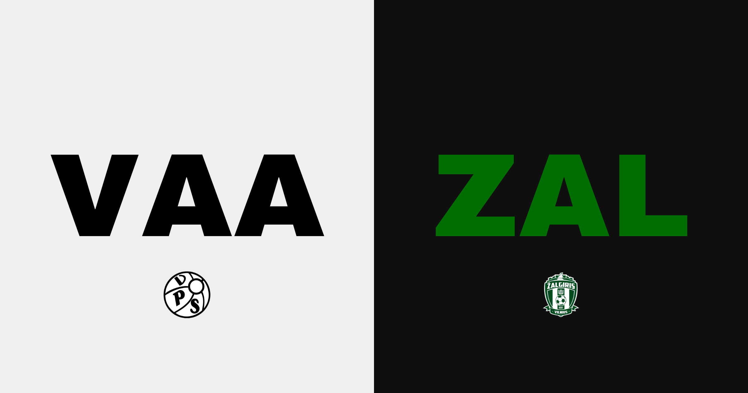 vaasa PS vs FK Zalgiris Vilnius – UEFA Europa Conference League 2024/ ...